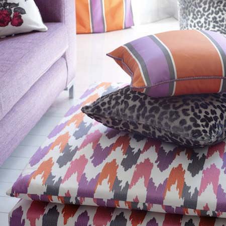 Floribunda Fabric Collection | Clarke and Clarke | Curtains & Roman Blinds