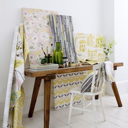 Folia Fabric Collection | Studio G | Curtains & Roman Blinds